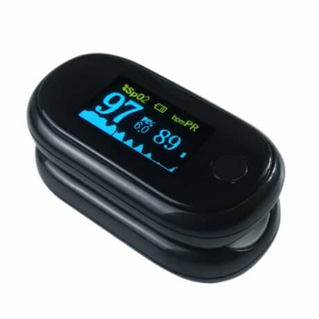Pulse Oximeter - Finger Type - 500C w/rubber cover - The EDC Solution