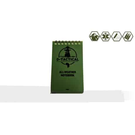 D-Tactical "All Weather" Notebook - OD Green - The EDC Solution
